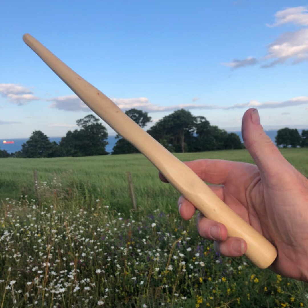 Silver Birch Pagan Wand - Etsy