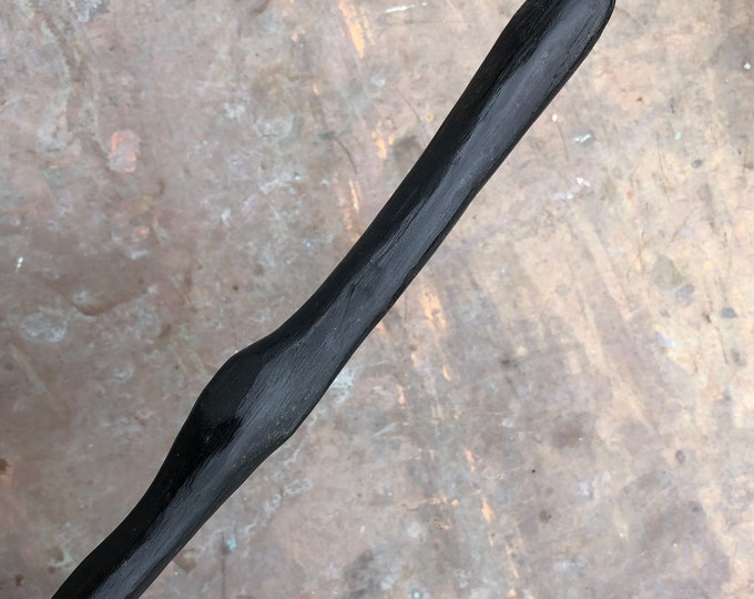 Bog Oak Pagan Wand - Etsy