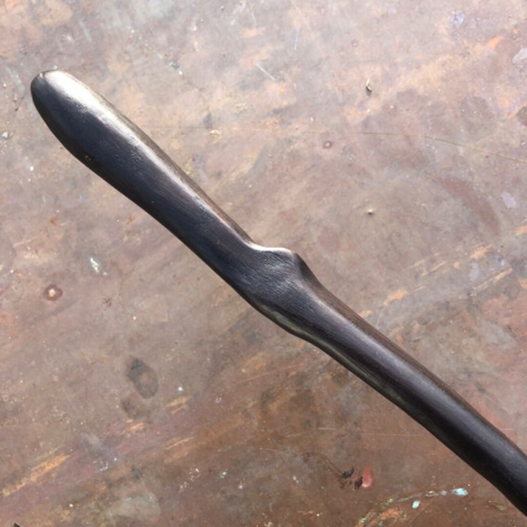Bog Oak Pagan Wand - Etsy