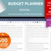 Digital Budget Planner for Goodnotes Notability Finance | Etsy