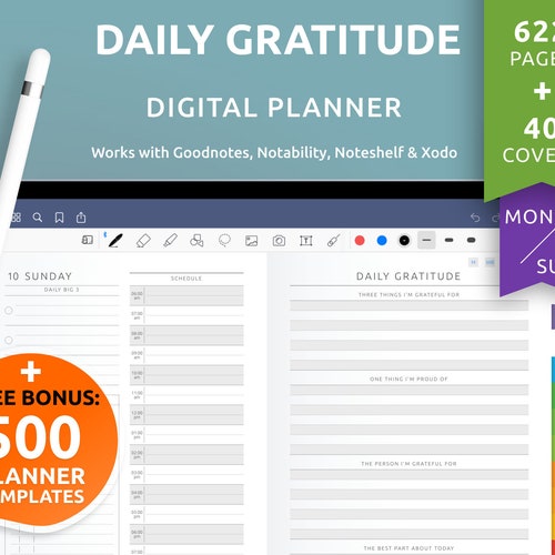 Paper & Party Supplies Paper Notability Android Digital Gratitude ...