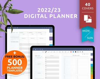 Digital Meal Planner for Goodnotes Notability Daily / Weekly | Etsy