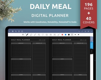 Financial Goal Planner Digital for Goodnote / Notability | Etsy