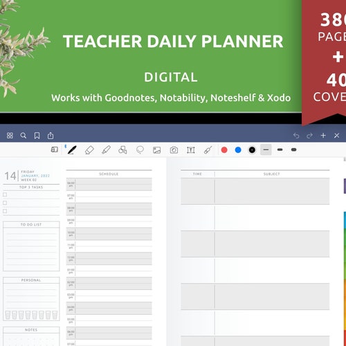 Digital Class Grade Tracker for Goodnotes Notability Teacher - Etsy