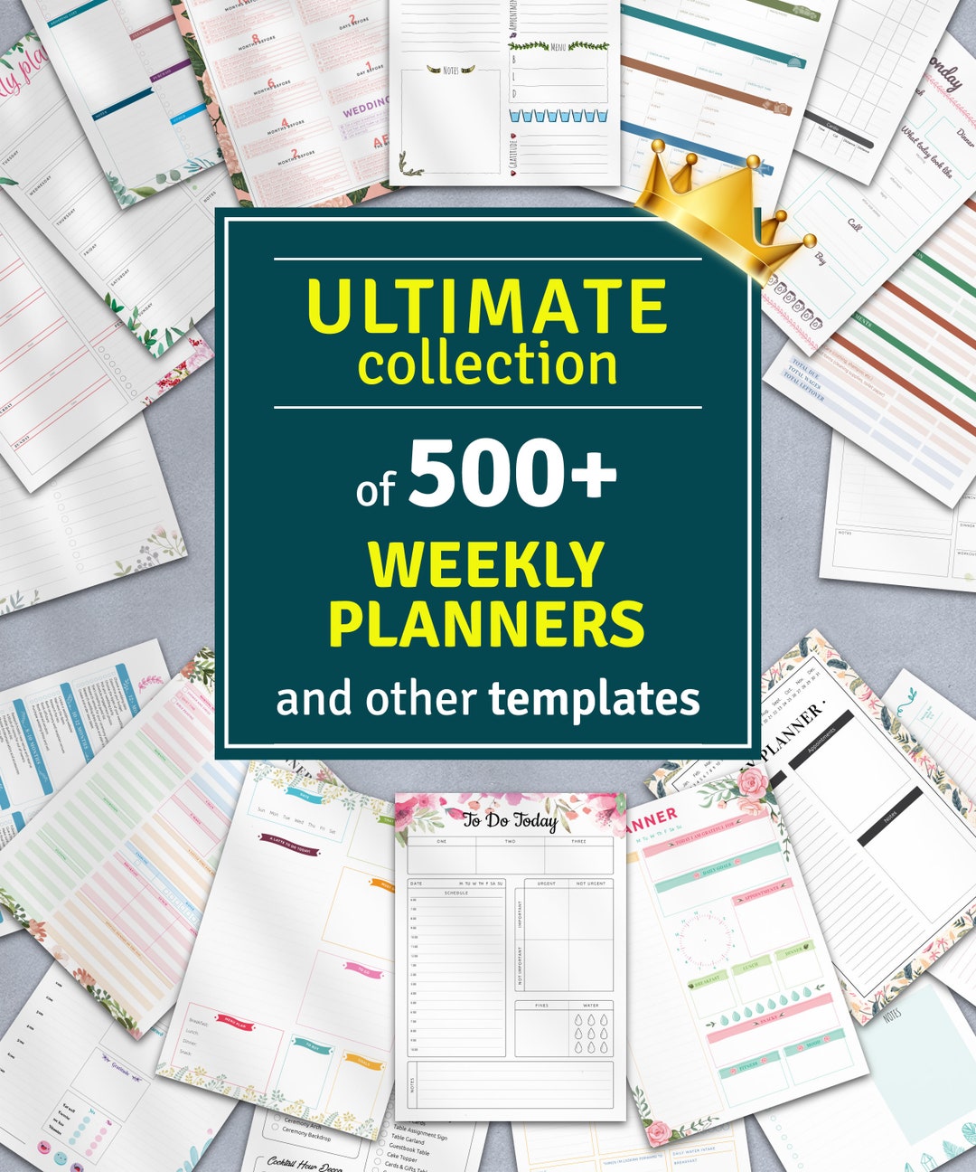 2025 + 2026 Weekly Planner Printable Template, A4 A5 Letter Size (PDF ...