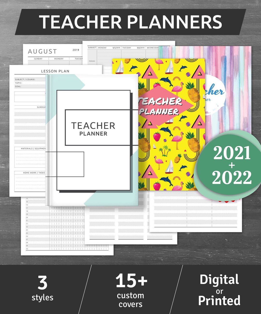 Teacher Planner 2024 2025, Lesson Planner, Teacher Organizer ...