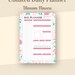 Undated Daily Planner Blossom Flowers Daily Agenda Template - Etsy