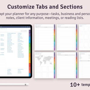 Weekly Digital Planner for Goodnotes, Notability, Weekly Organizer ...