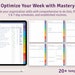 Digital Weekly To-do Planner for Goodnotes, Notability, Weekly ...