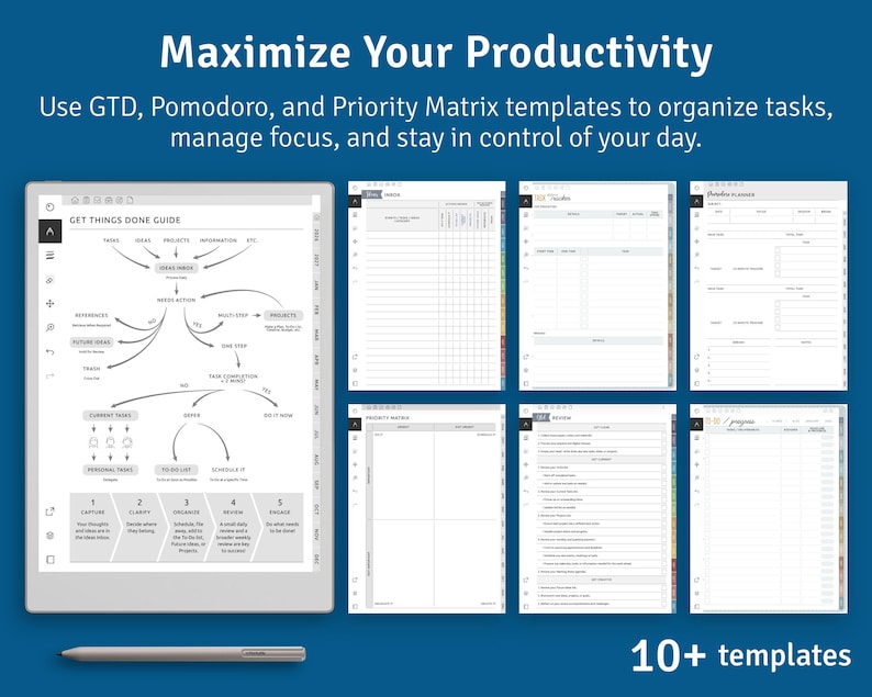 Sjabloon takenlijst 2026 + 2027 voor reMarkable 2, Paper Pro (pdf ...