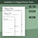 Happy Planner Daily Schedule & To-do List, Printable Insert for Happy ...