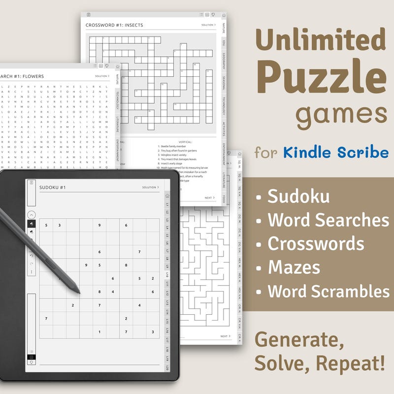 Scribe Game Template - Etsy UK