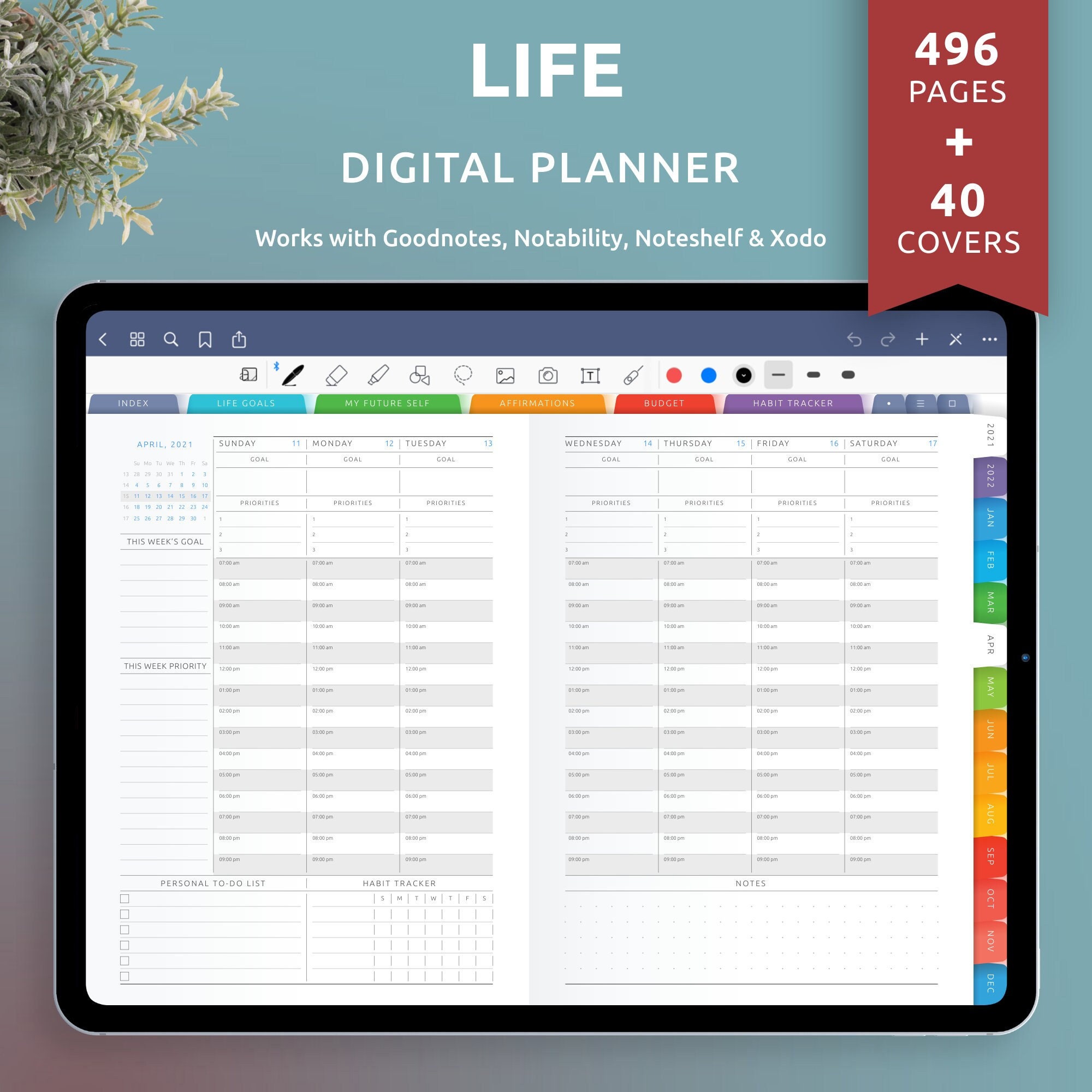 Noteability or Xodo on you iPad or tablet ~ Unlimited lifetime access ...