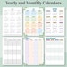 Goal Tracker Kit, Collection 30 in 1 Printable Goal Tracking Templates ...