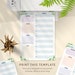 Floral Daily Planner Printable, Dated Schedule Pages (digital Download ...