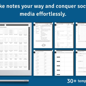 Remarkable To-do List Template, Hyperlinked Digital Planner, Yearly ...