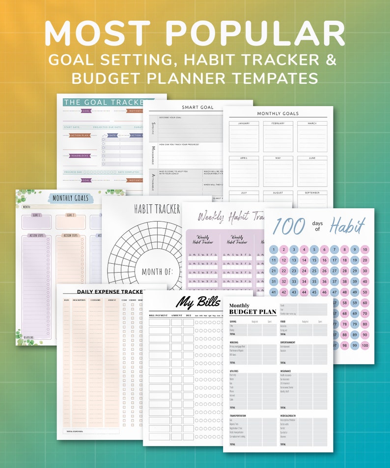 Happy Planner Template Ultimate Collection Printable Planner - Etsy