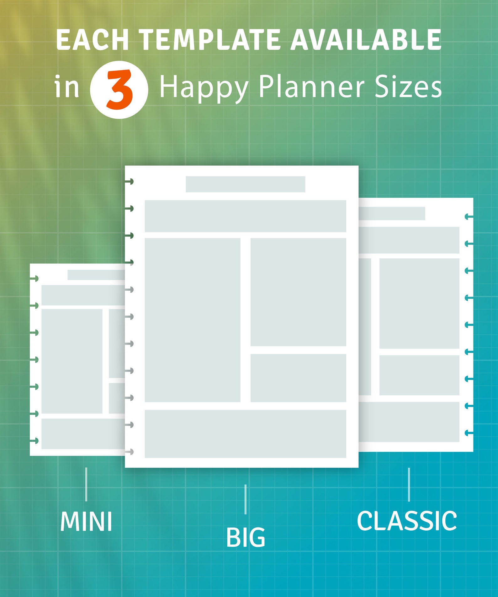 Happy Planner Template Ultimate Collection Printable Planner - Etsy