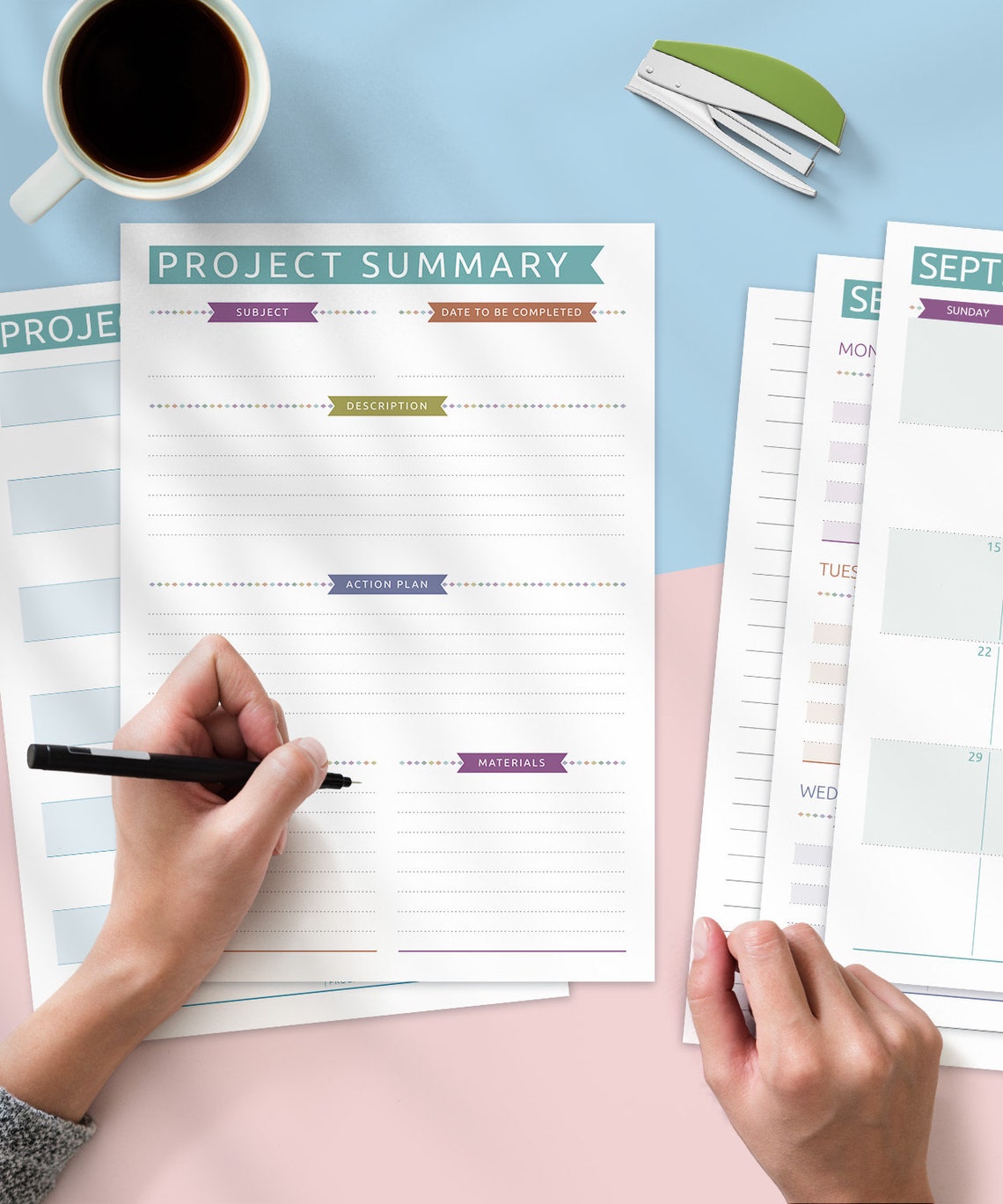 Printable College Student Planner Academic Study Planner - Etsy