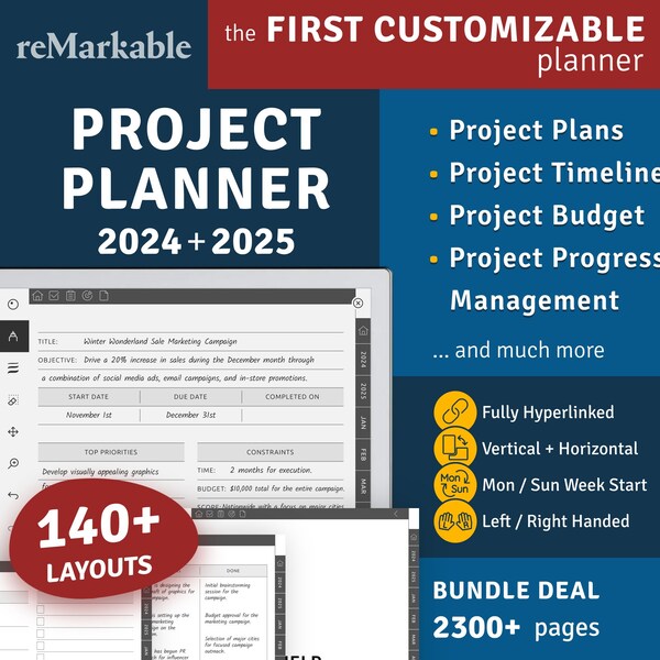 Project Planner - Etsy