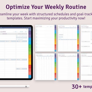 Daily Digital Planner for Goodnotes, Notability, Daily Organizer ...