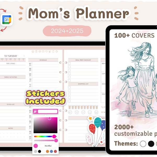 Mom Planner - Etsy