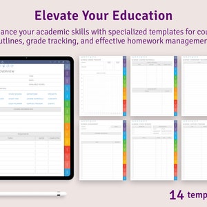 2025 + 2026 Student Planner for Android / iPad Tablet, Samsung Notes ...