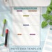 Student Project Planner Printable Template, School Project Tracker ...