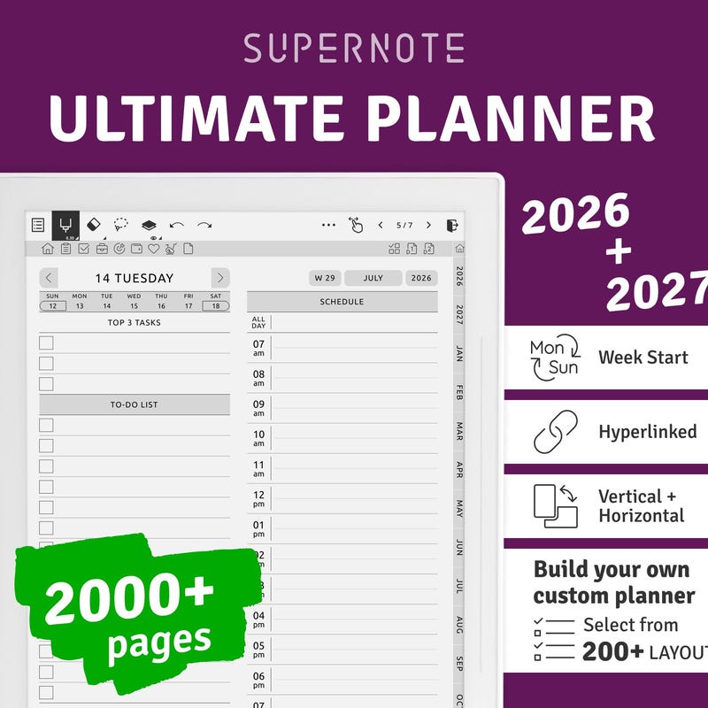 Supernote Nomad Organizer - Etsy