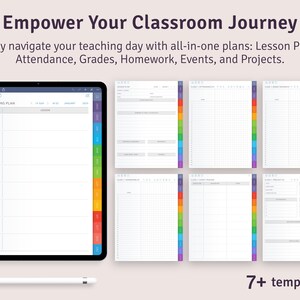 2024 2025 iPad / Android Digital Teacher Planner, Academic Planner ...