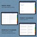 Digital Teacher Weekly Planner for Goodnotes, Notability, Teacher ...