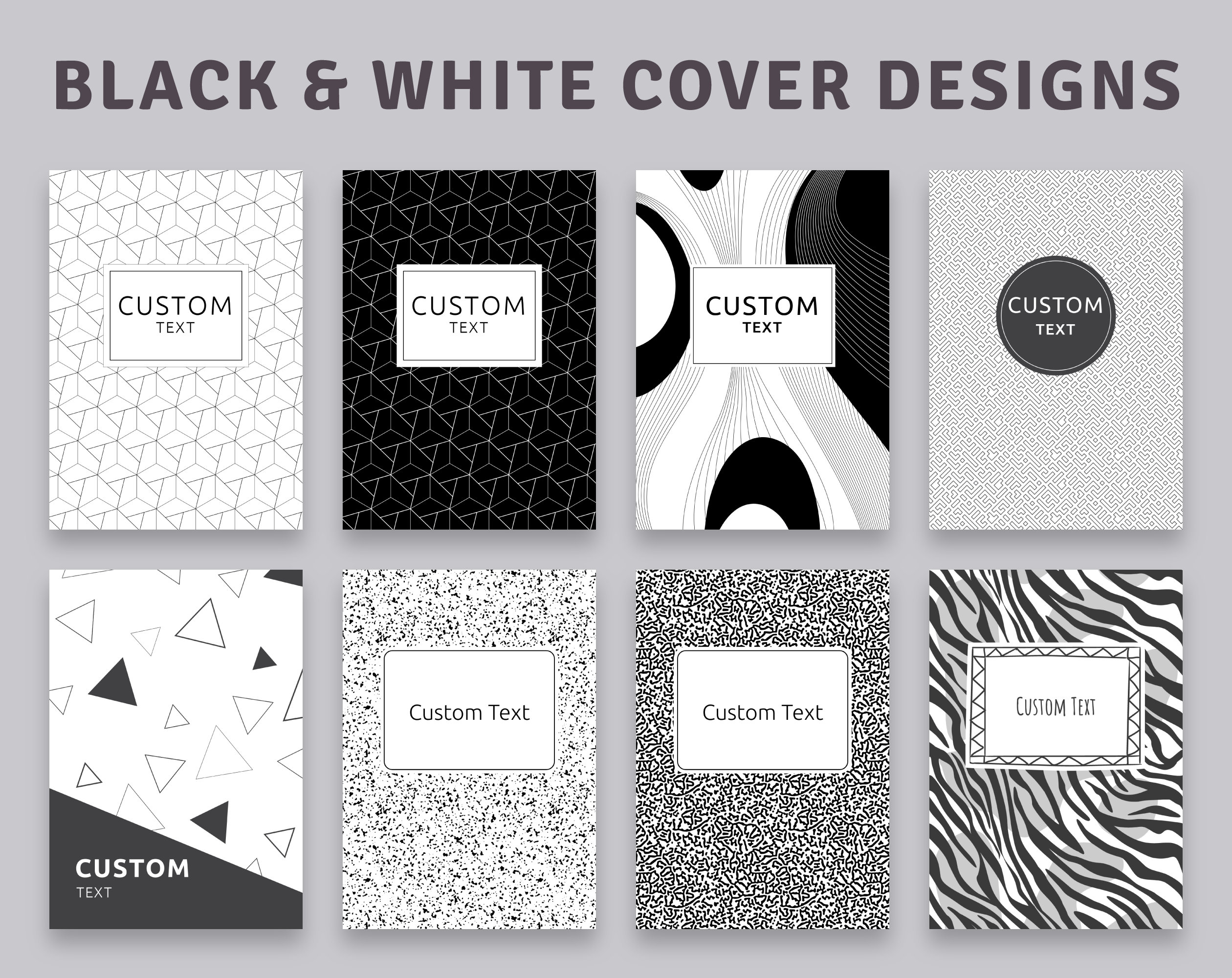 Custom Planner Cover 80 Personalized Title Covers for - Etsy UK