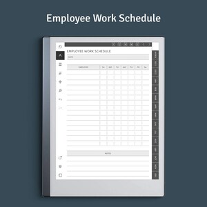 Remarkable Work Planner Business Planning Templates Employee - Etsy