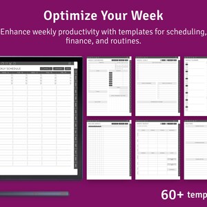 2024 2025 BOOX Note Air Student Planner Hyperlinked Digital Planner ...