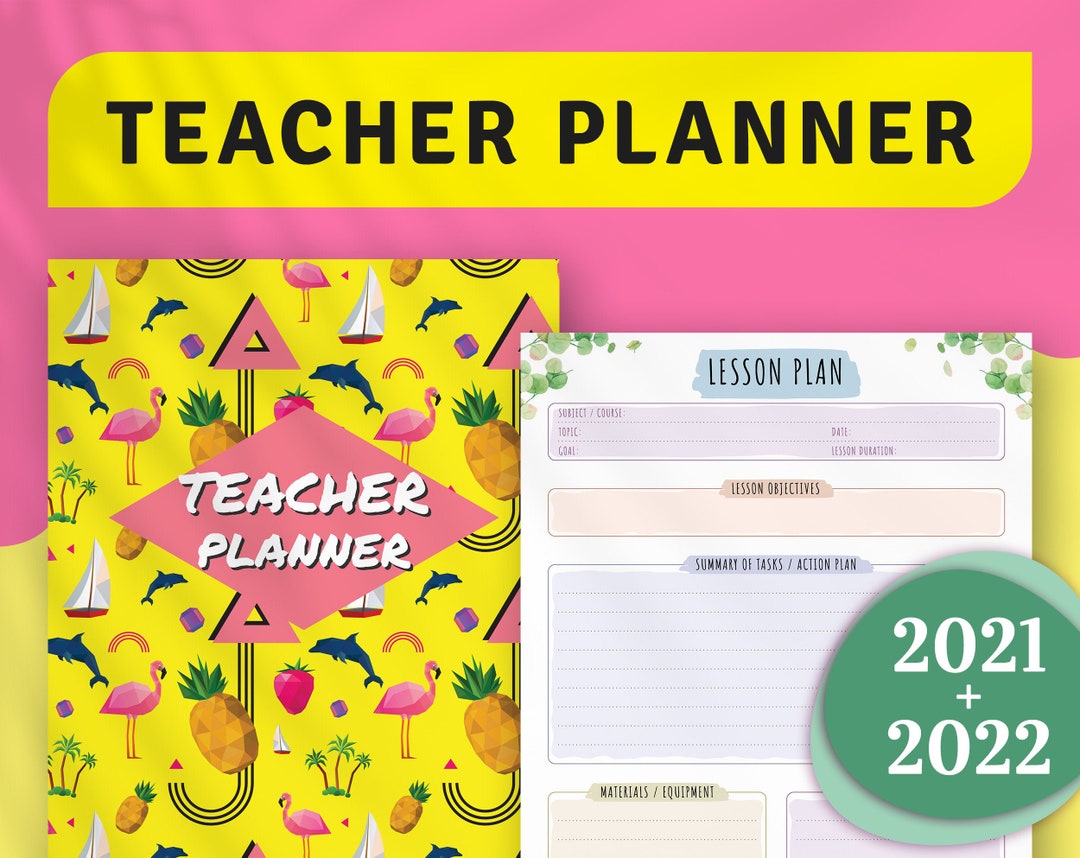Teacher Planner 2024 2025, Printable Lesson Planner, School Planner ...