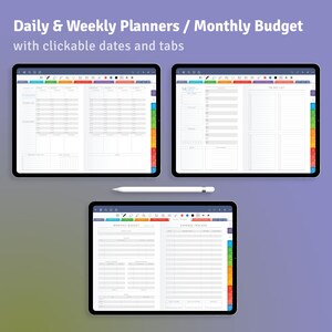 Student Planner for Goodnotes, Notability, Digital Academic Planner ...