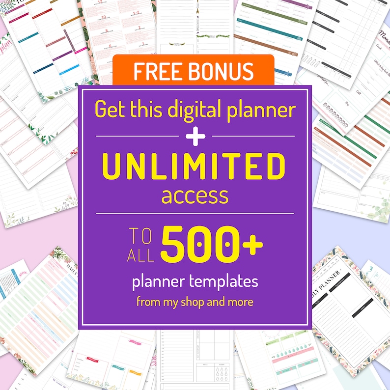 2025-2026 Teacher Digital Planner – Subject Templates, 40 Custom Covers ...