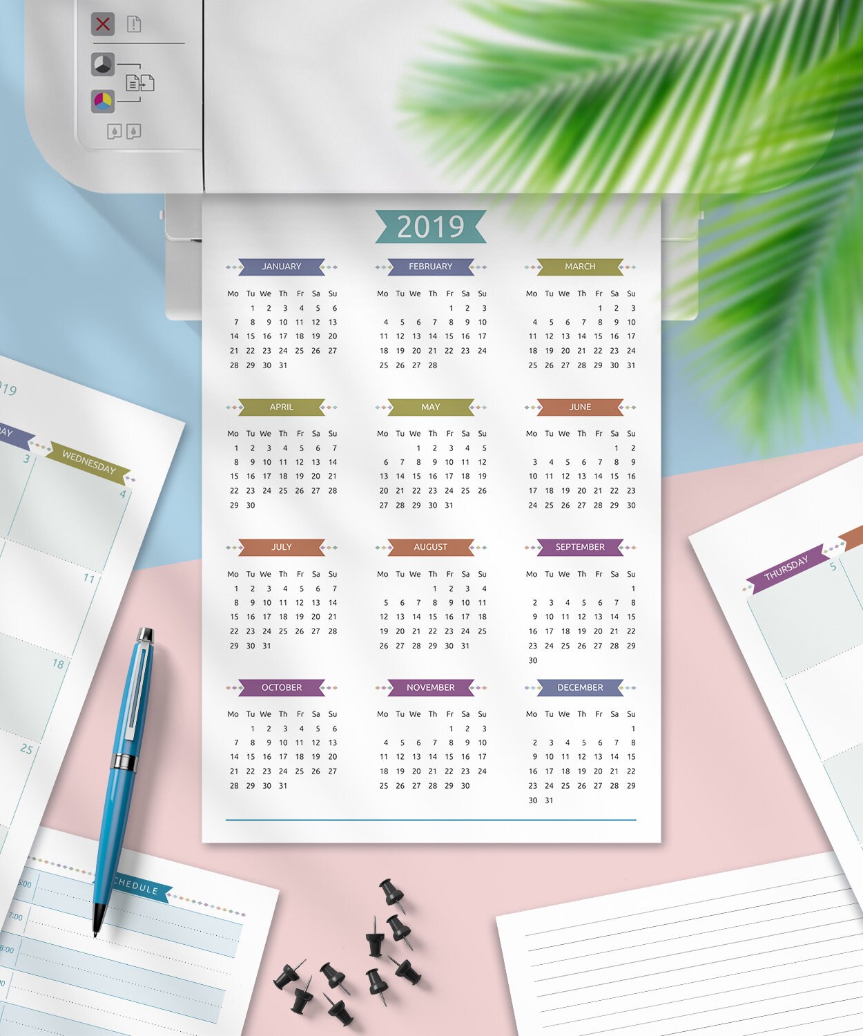 2022 Daily Planner Printable Agenda Inserts Day Organizer - Etsy Canada