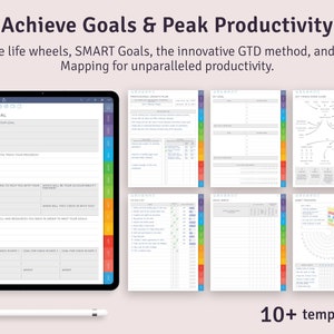 Weekly Digital Planner for Goodnotes, Notability, Weekly Organizer ...