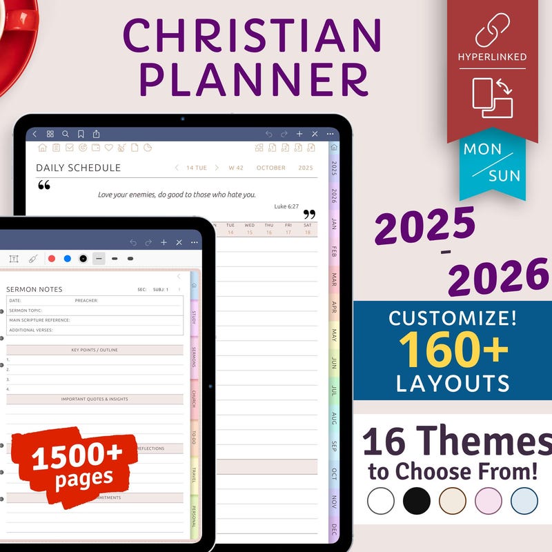 Christian 2026 Planners - Etsy