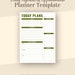 Appointment Diary, Day to a Page Diary, Daily Work Planner Printable ...