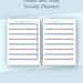 Weekly Fitness & Meal Planner, Weekly Workout Planner Template, Fitness ...