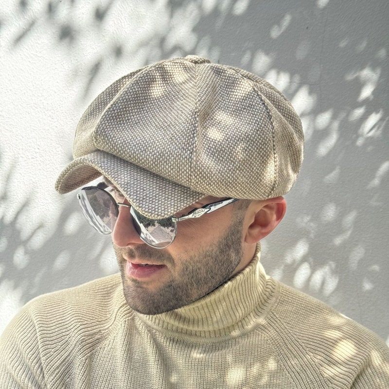 Tweed Cap - Etsy
