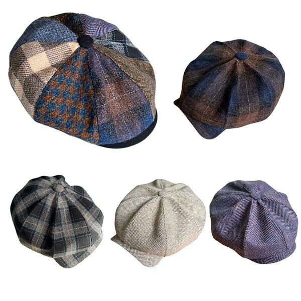 Tweed Cap - Etsy