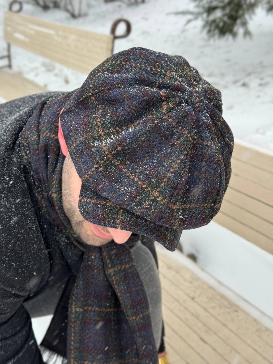 English Wool Cap,peaky Blinders Hat, Newsboy Cap,hooligan Hat,8 Panel ...