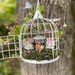 Victorian Fairy Garden, Enchanted Cage Decor, Garden Miniatures for Fae ...