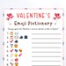 Valentine's Day Emoji Pictionary Game Valentine's Quiz Fun Valentines ...