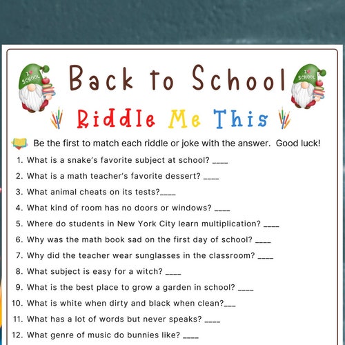 Back to School Interview a Classmate Activity First Day of - Etsy