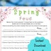 Spring Feud Printable Game: Family Party Activity (PDF Download) - Etsy