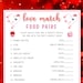 Valentine's Day Fact or Fiction Printable Game Fun Valentine's Day Quiz ...